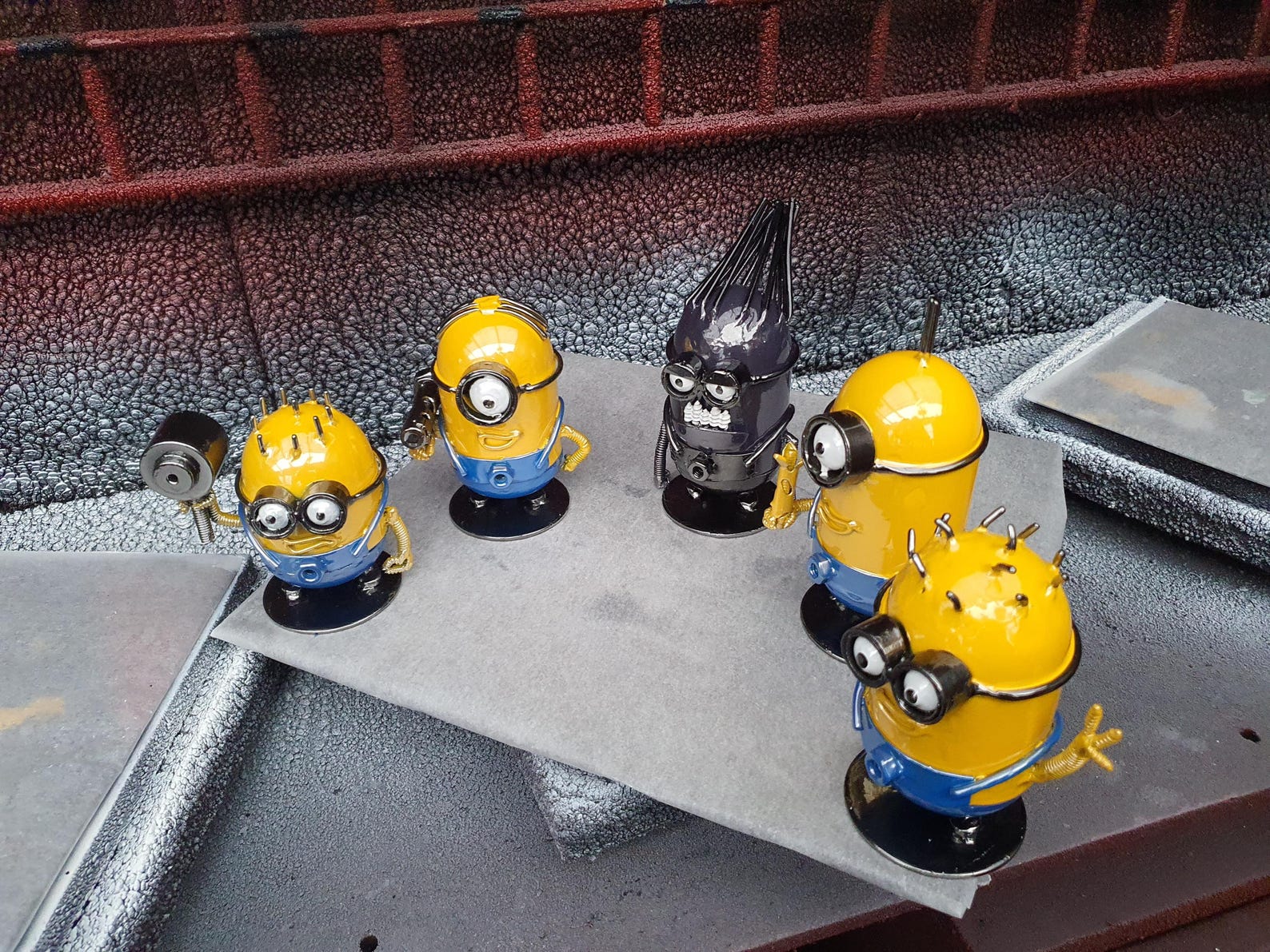 Inspired By: MINIONS SET MAPMINSETP Metal Art Productions Handmade ...