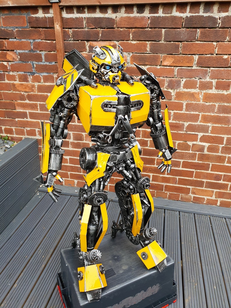 Transformers Bumblebee 120cm Sci-fi Handmade Recycled Metal | Etsy