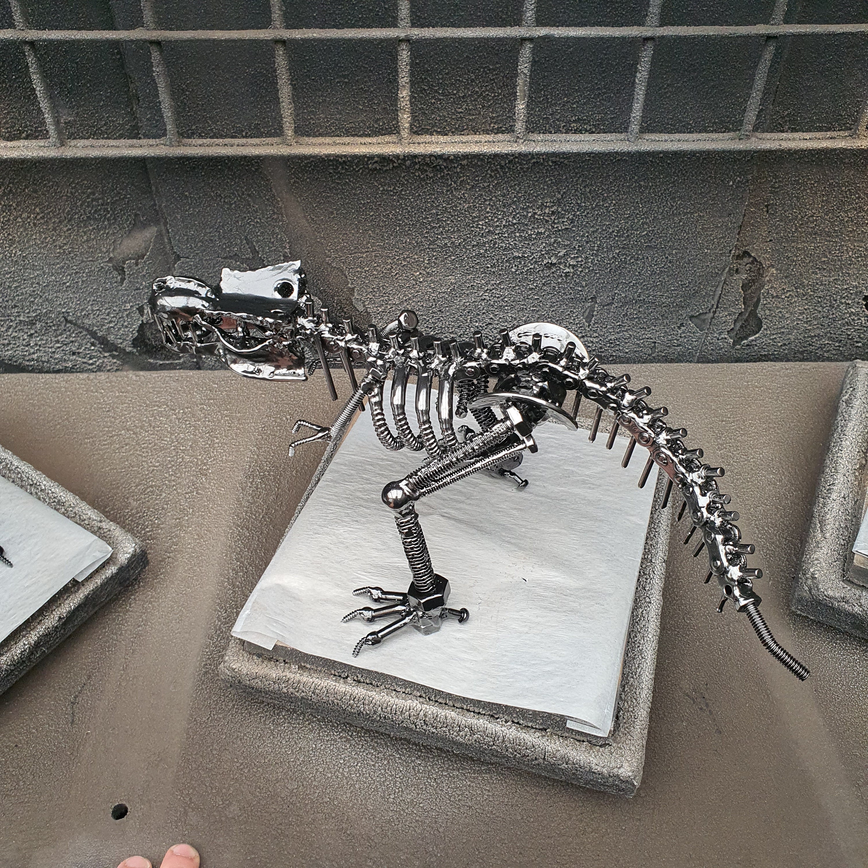 T-rex Dinosaur MAPDINOTREX1 Metal Art Productions Handmade Metal ...
