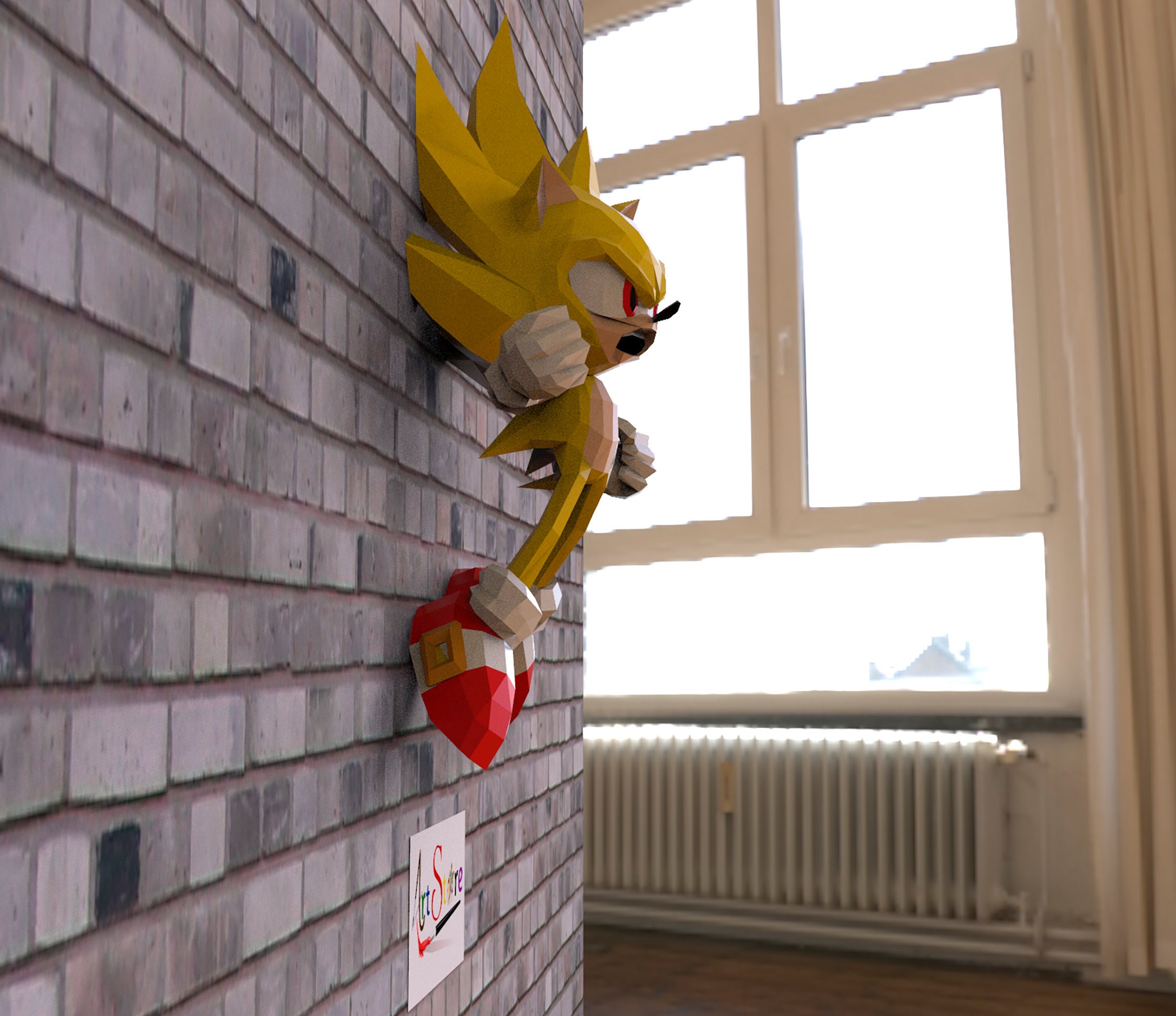 Sonic Super Saiyan - Etsy