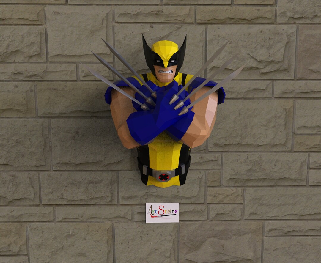 Wolverine Wall Art X-men - Etsy
