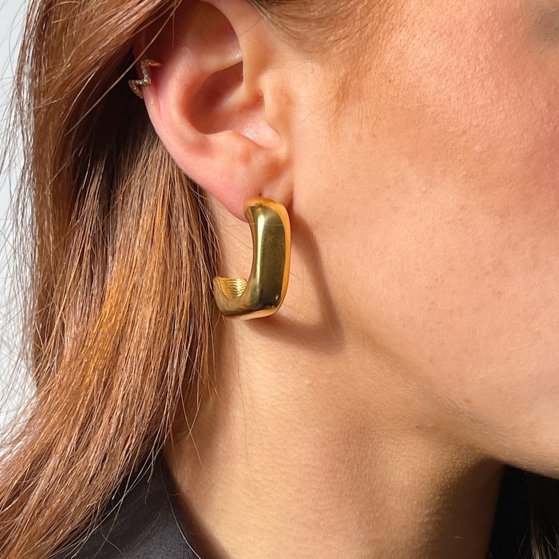 Bold Chunky Earrings - Etsy