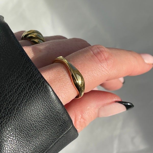 Asymmetrical Ring - Etsy