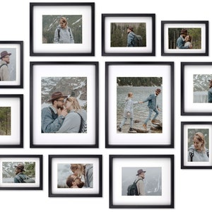 12 Piece Gallery Wall Frame Set starrustic Photo - Etsy