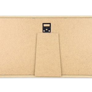 Rustic Clothespin Picture Frame With 3 Clips - Wooden Clip Collage ...