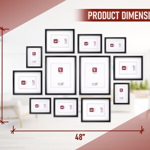 12 Piece Gallery Wall Frame Set starrustic Photo - Etsy