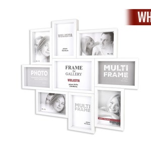 9 Opening Family Picture Frame Collage for Wall Décor – Farmhouse Multi ...