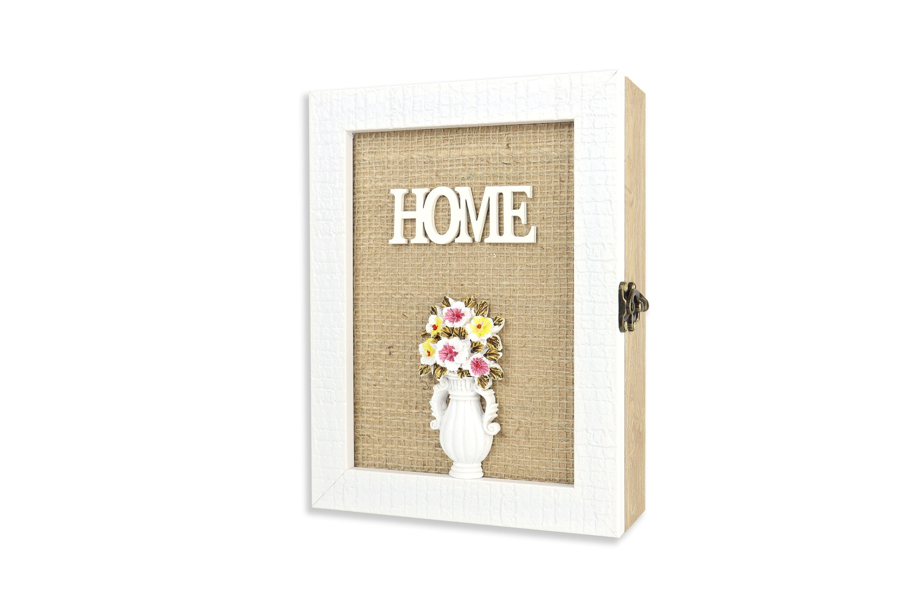 Wooden Key Box White Key Box Vintage Key Box Key Holder - Etsy