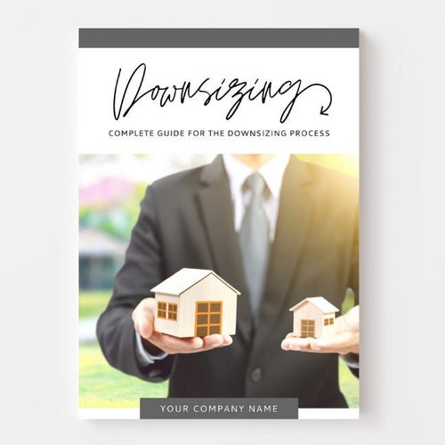 Downsizing Guide Real Estate Marketing Editable Guide for - Etsy