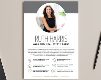 Luxury Real Estate Introduction Flyer | Real Estate Marketing | Luxury ...