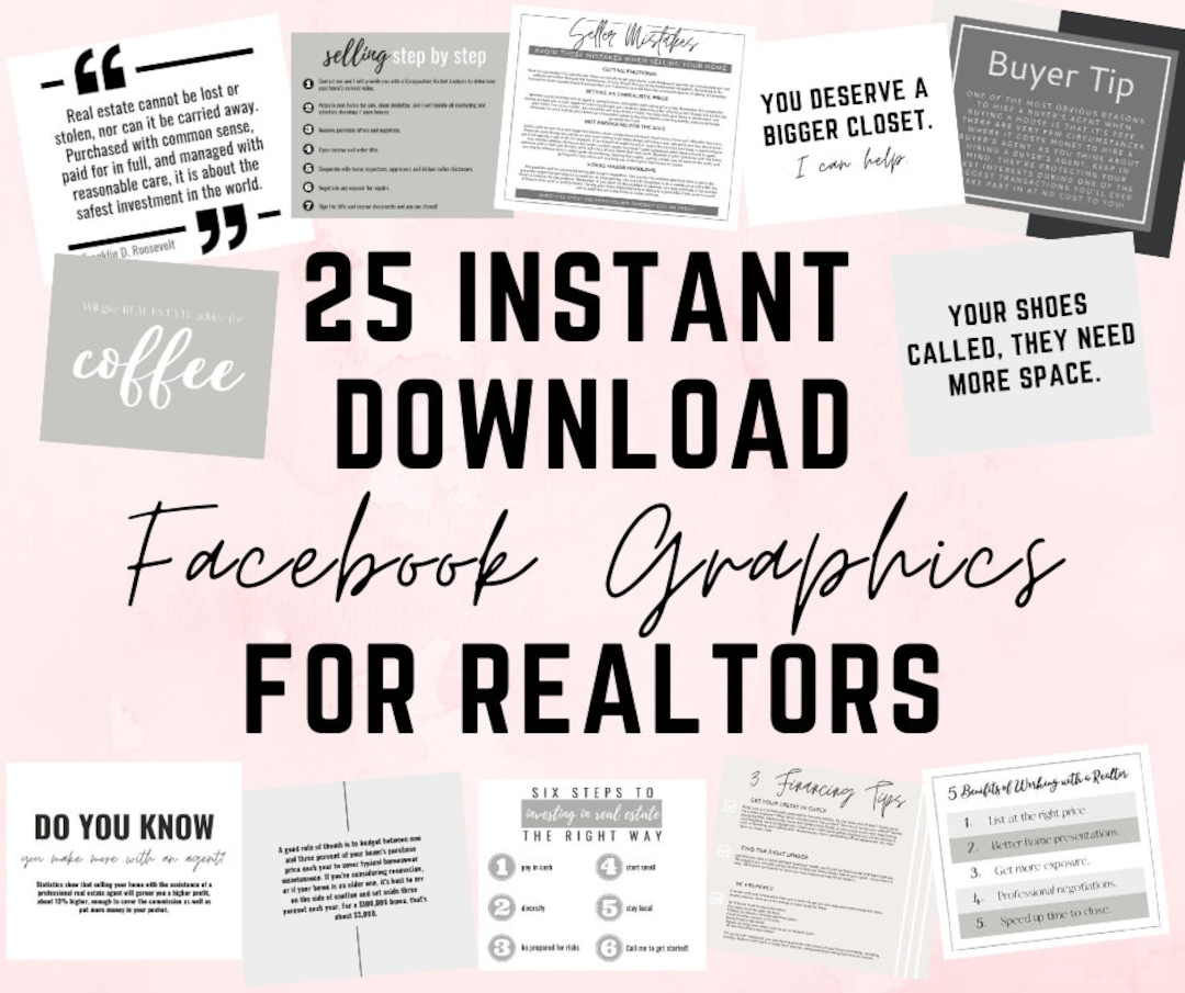 25 Facebook Posts for REALTORS | Real Estate Marketing | Facebook Posts ...