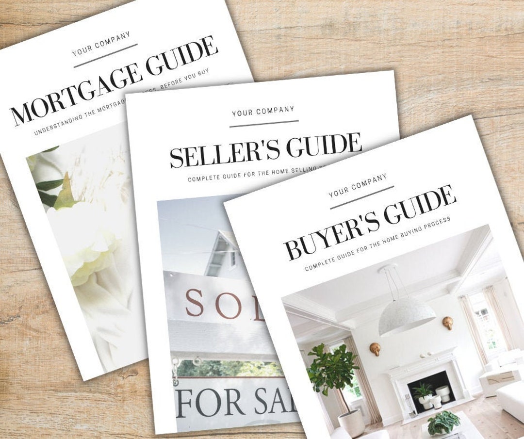 Real Estate Guide Bundle | Buyer Guide | Seller Guide | Mortgage Guide ...