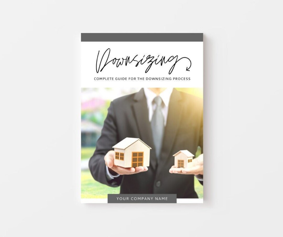 Downsizing Guide | Real Estate Marketing | Editable Guide for Real ...