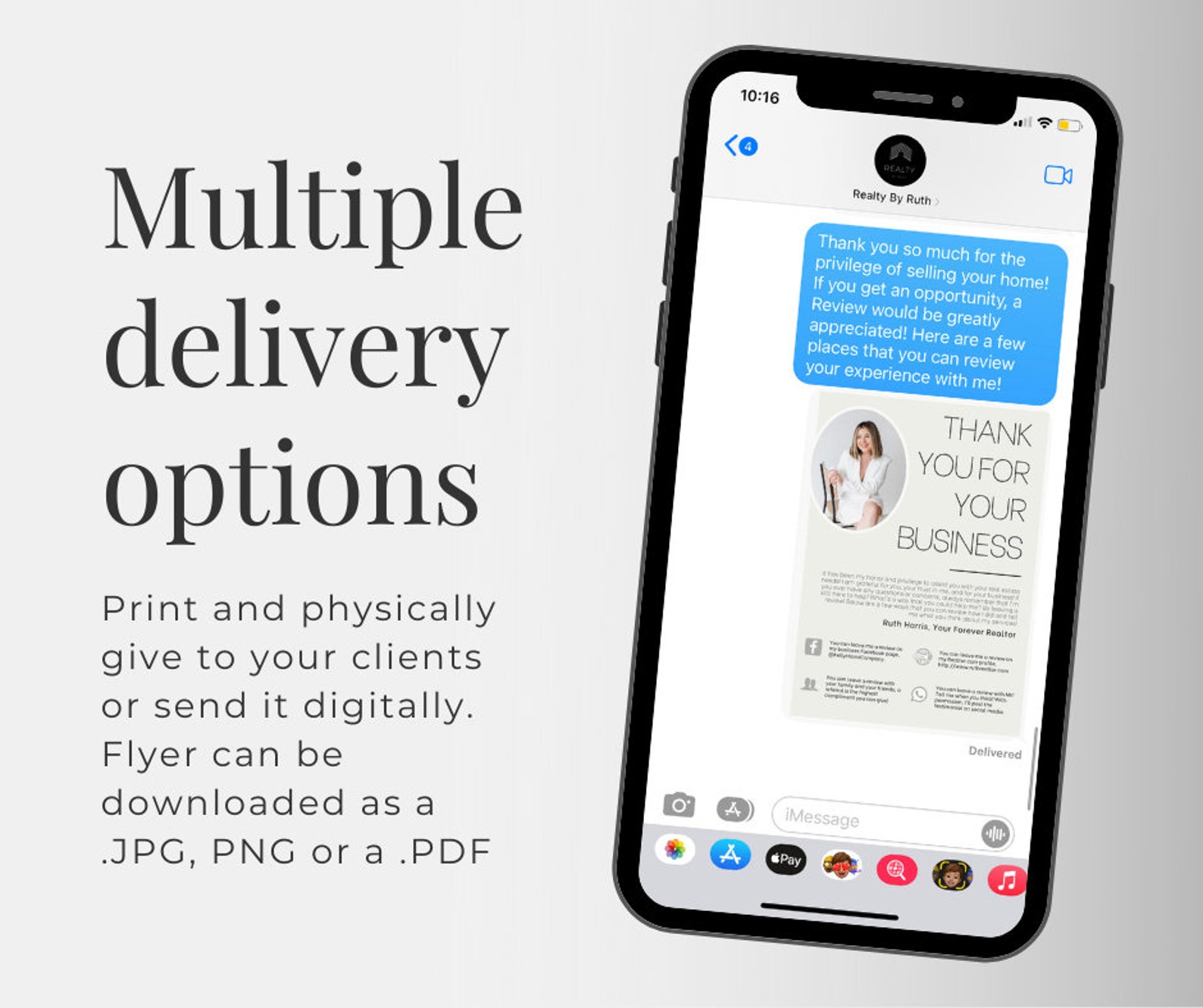 Review Request Client Review Reminder Realtor Letter - Etsy