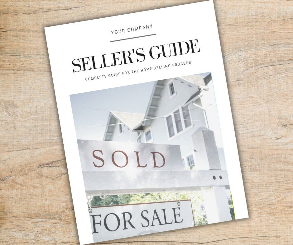 Editable Seller Packet for Realtors Real Estate Template | Etsy