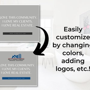 50 SELLER Targeted Marketing Graphics for Realtors | Editable | Real ...