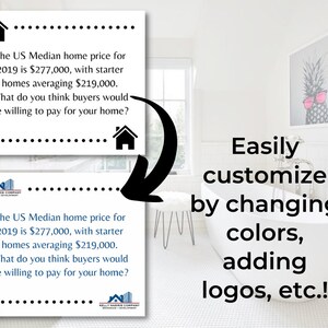50 SELLER Targeted Marketing Graphics for Realtors | Editable | Real ...