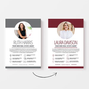 New Agent Flyer | Real Estate Template | Realtor Marketing | Realtor ...