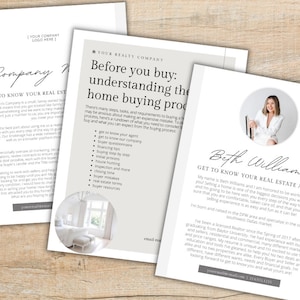 Real Estate Guide Bundle | Buyer Guide | Seller Guide | Realtor ...