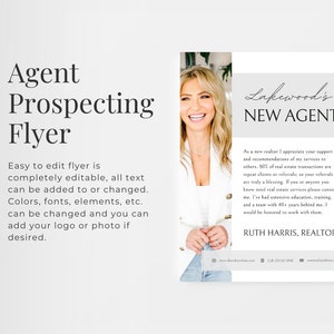 Realtor Prospecting Flyer | Real Estate Marketing Letter | Realtor ...