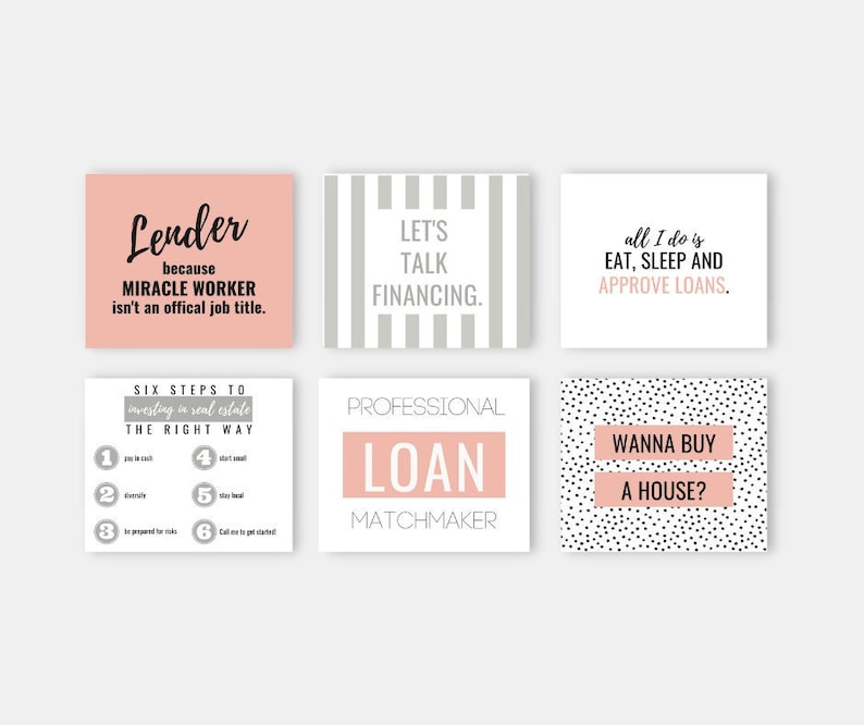 65 Lender Facebook Posts for | Editable | Lender Marketing | Loan ...
