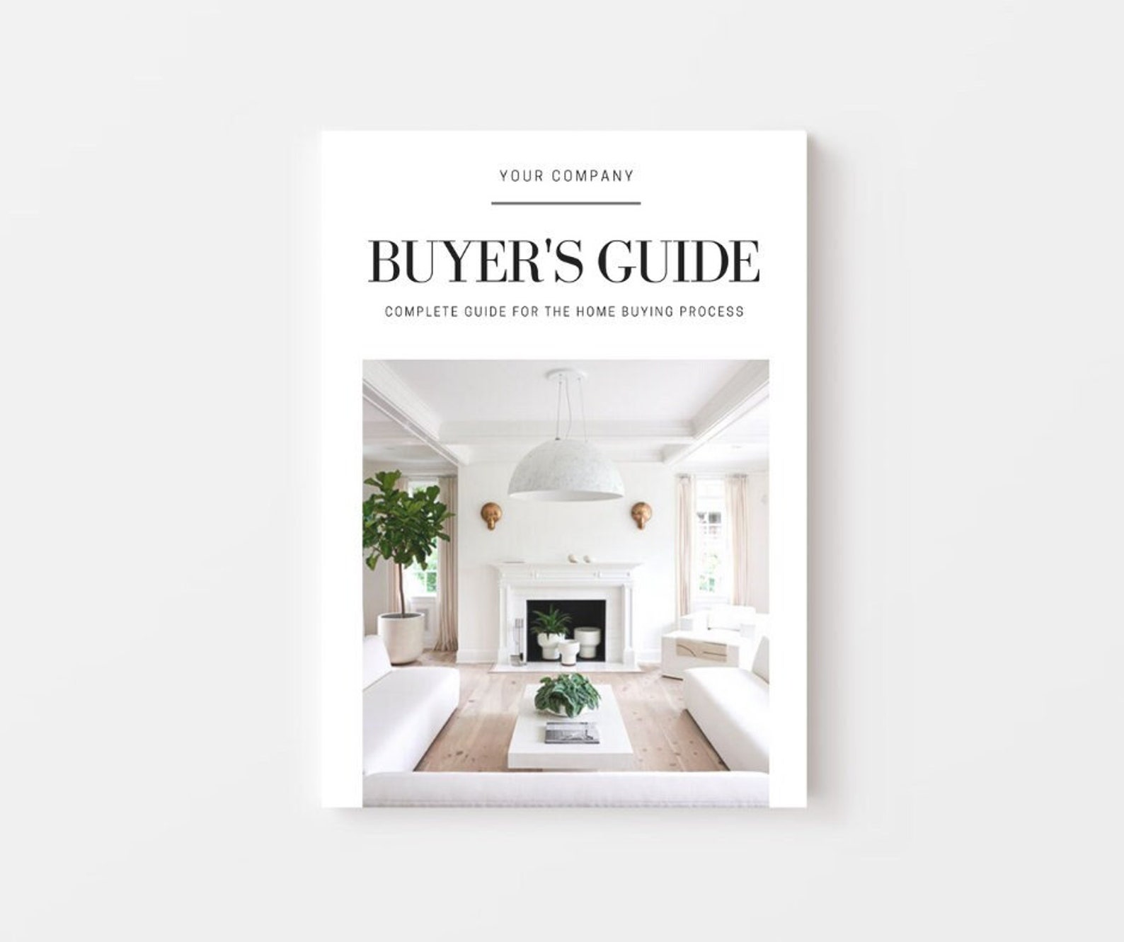 Buyer Guide Editable Template for Realtors Buyer Packet - Etsy