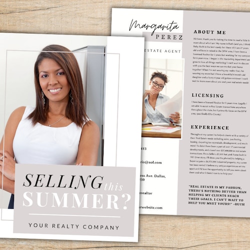 New Agent Flyer Real Estate Template Realtor Marketing - Etsy