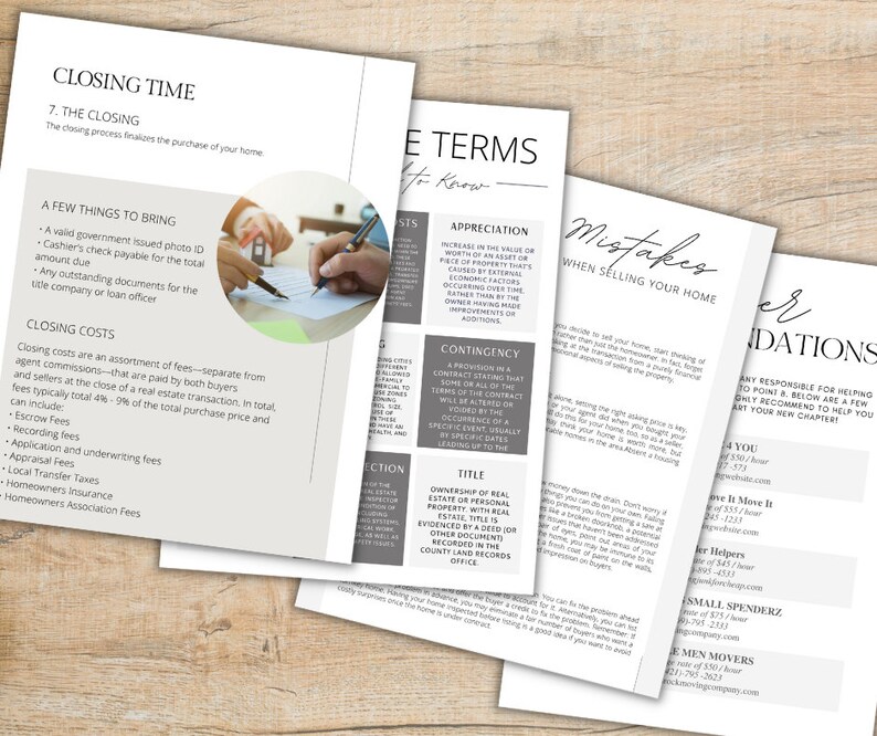 Real Estate Guide Bundle | Buyer Guide | Seller Guide | Realtor ...