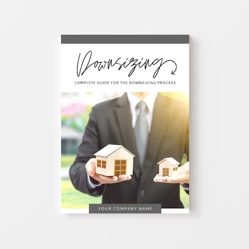 Downsizing Guide Real Estate Marketing Editable Guide for - Etsy