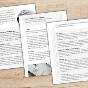 Mortgage Guide | 18 Page Guide | Loan Officer Template | Realtor ...