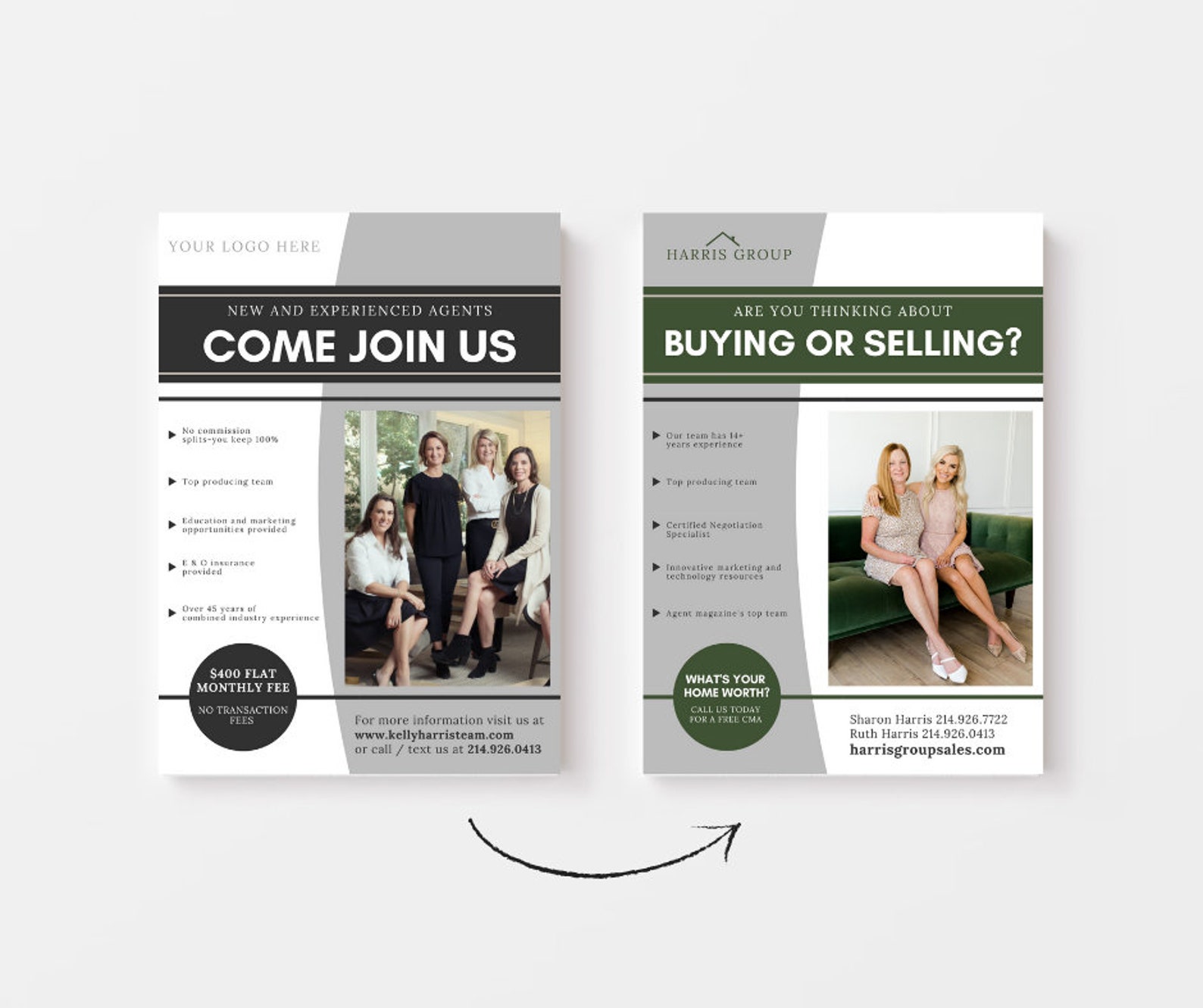 Realtor Recruiting Flyer Real Estate Team Flyer Real - Etsy
