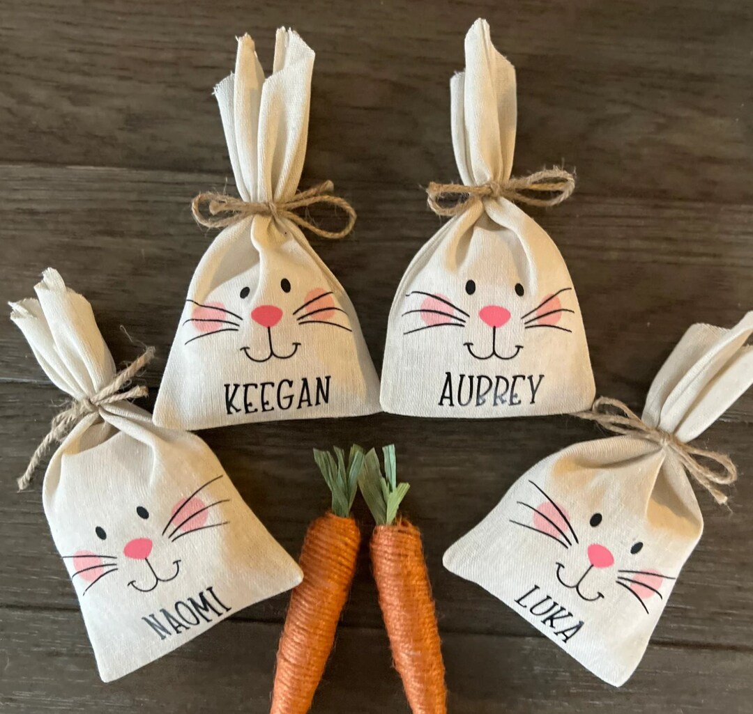 Easter Treat Bags/easter Gift for Kids/personalized Easter Treat Bags ...