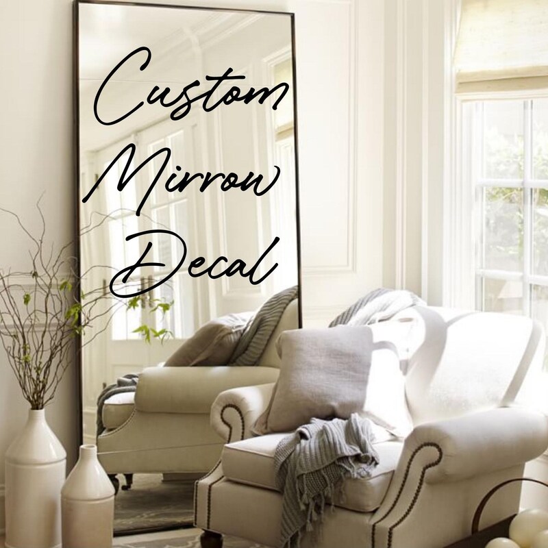 Quote for Mirror - Etsy
