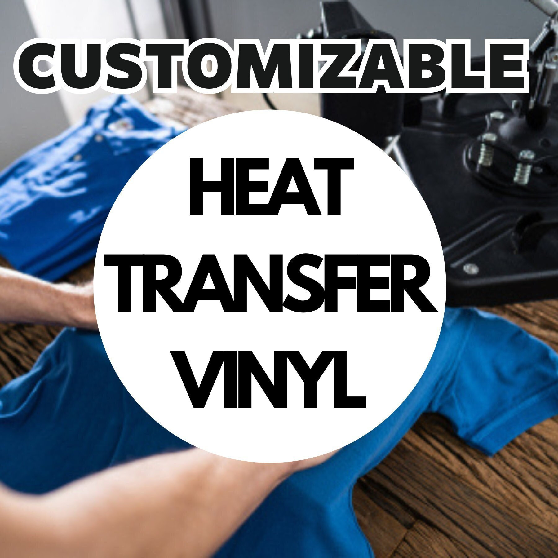 Custom Heat Transfer Vinyl Iron on Decal Apparel Decal Name Decal ...