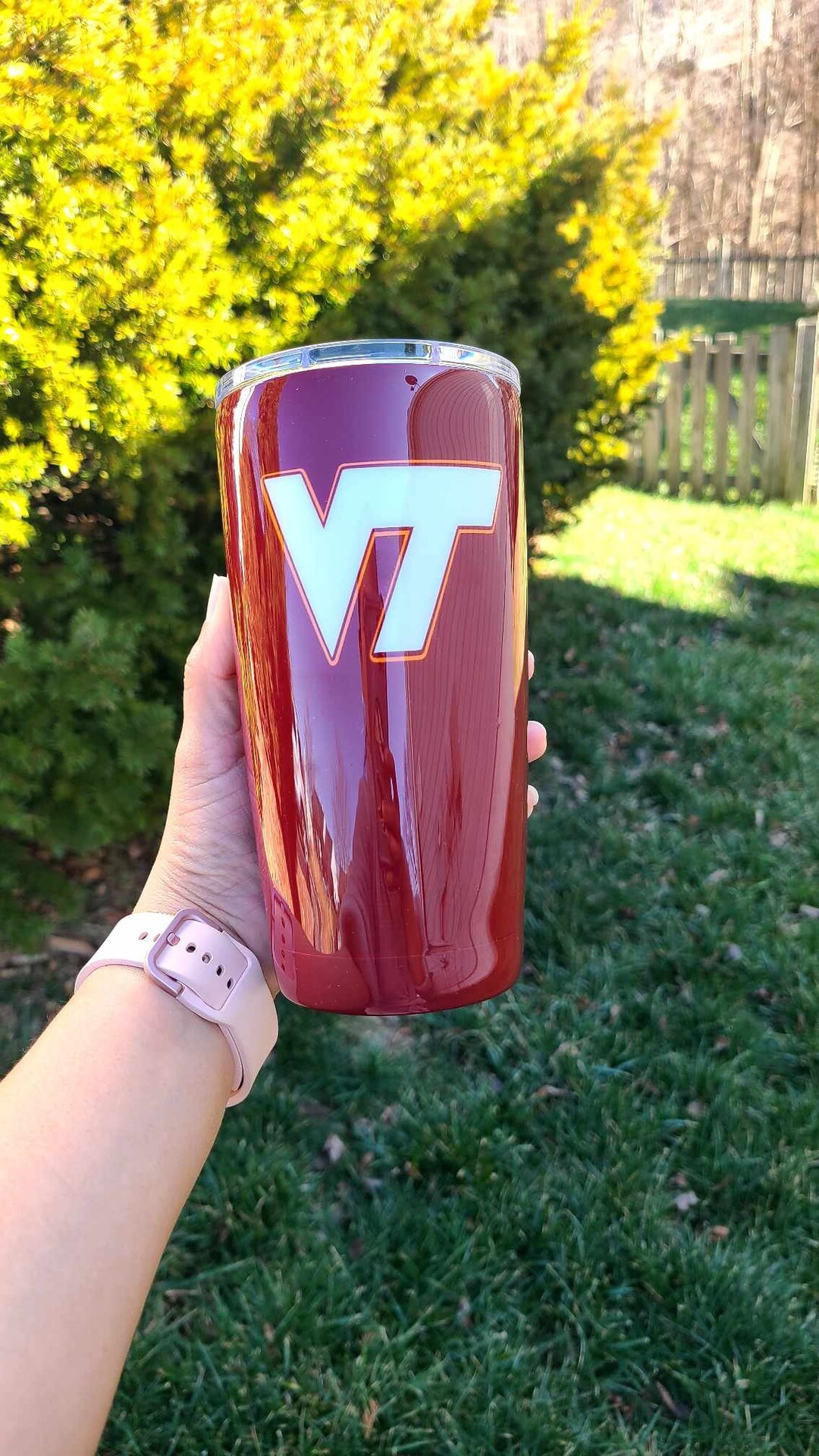VT Epoxy Tumbler/ Virginia Tech Cup/ VT Stainless Steel Tumbler/ VT ...