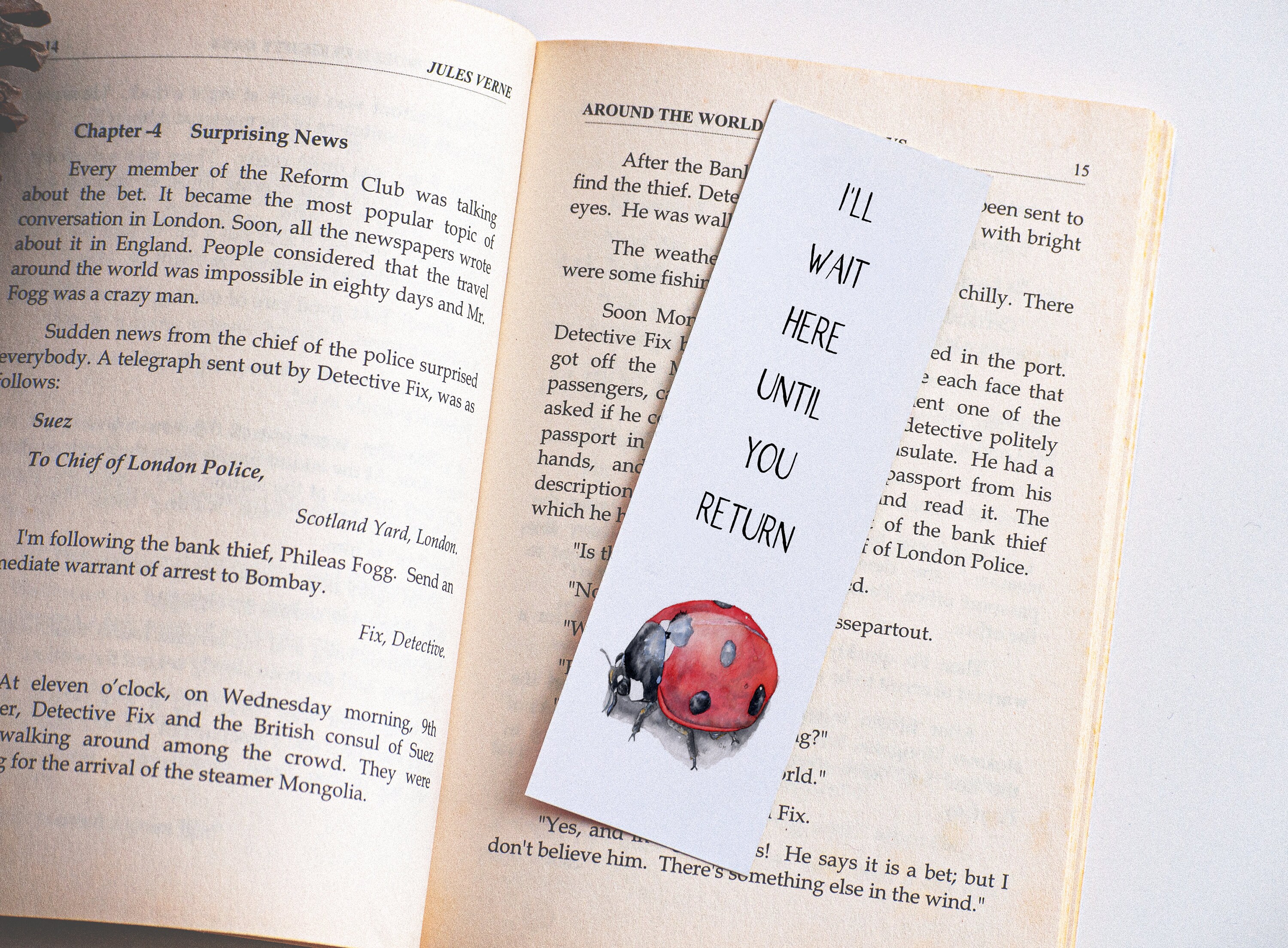 Watercolor Animal Bookmark Set: Frog, Ladybug, Snail - Etsy