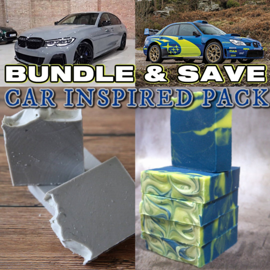 Car Enthusiast Soap Bundle | Handmade Bar Soap | Cold Process Soap ...