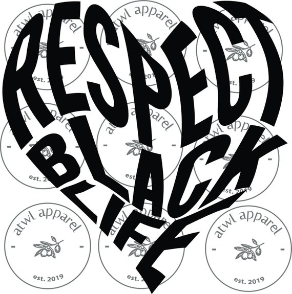 RESPECT BLACK LIFE - Etsy