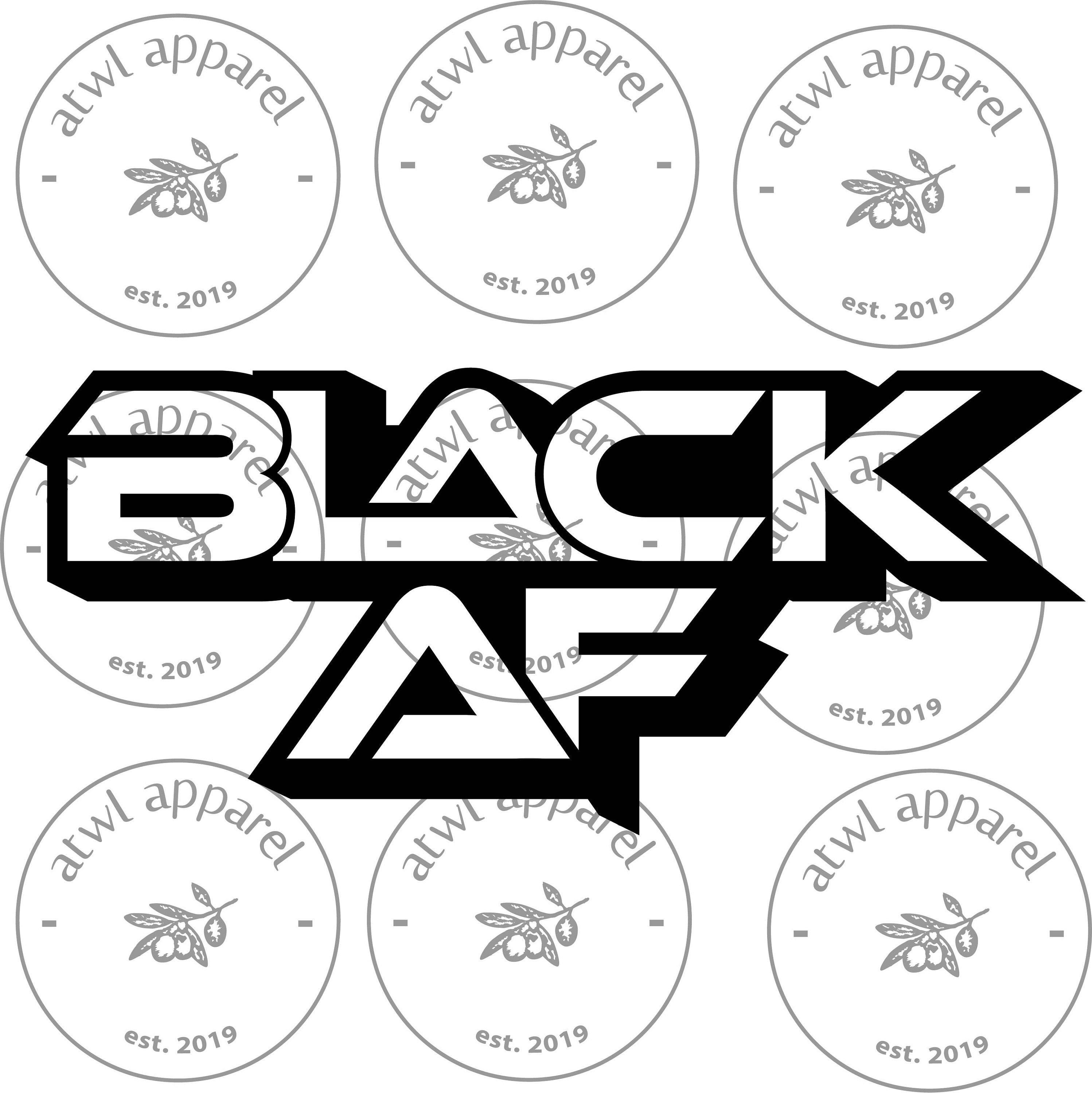 BLACK AF - Etsy