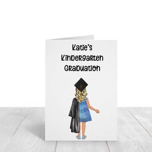 Printable Kindergarten Graduation Cards - Etsy