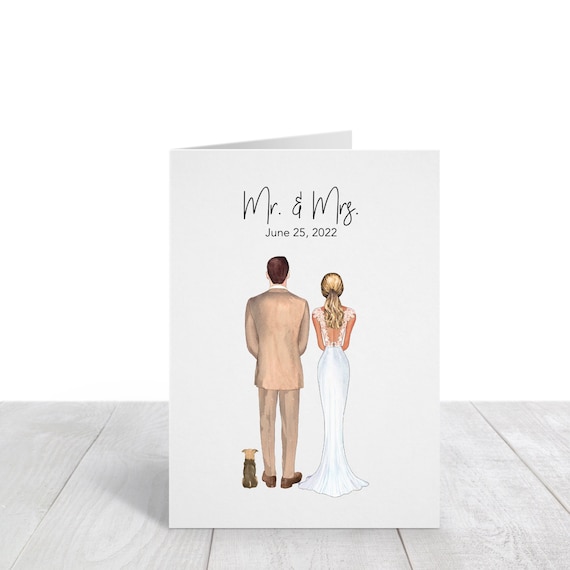 Wedding Card Personalized Wedding Gift Printable Custom - Etsy