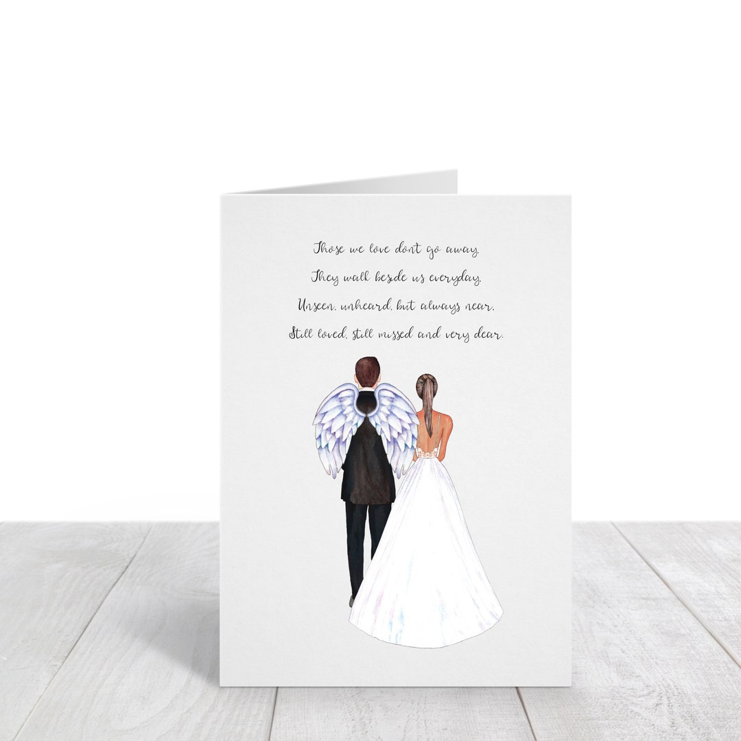 Wedding Card, Custom Wedding Card, Father of the Bride, Digital ...