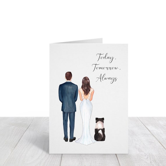 Wedding Card Custom Wedding Card Personalized Wedding Card - Etsy