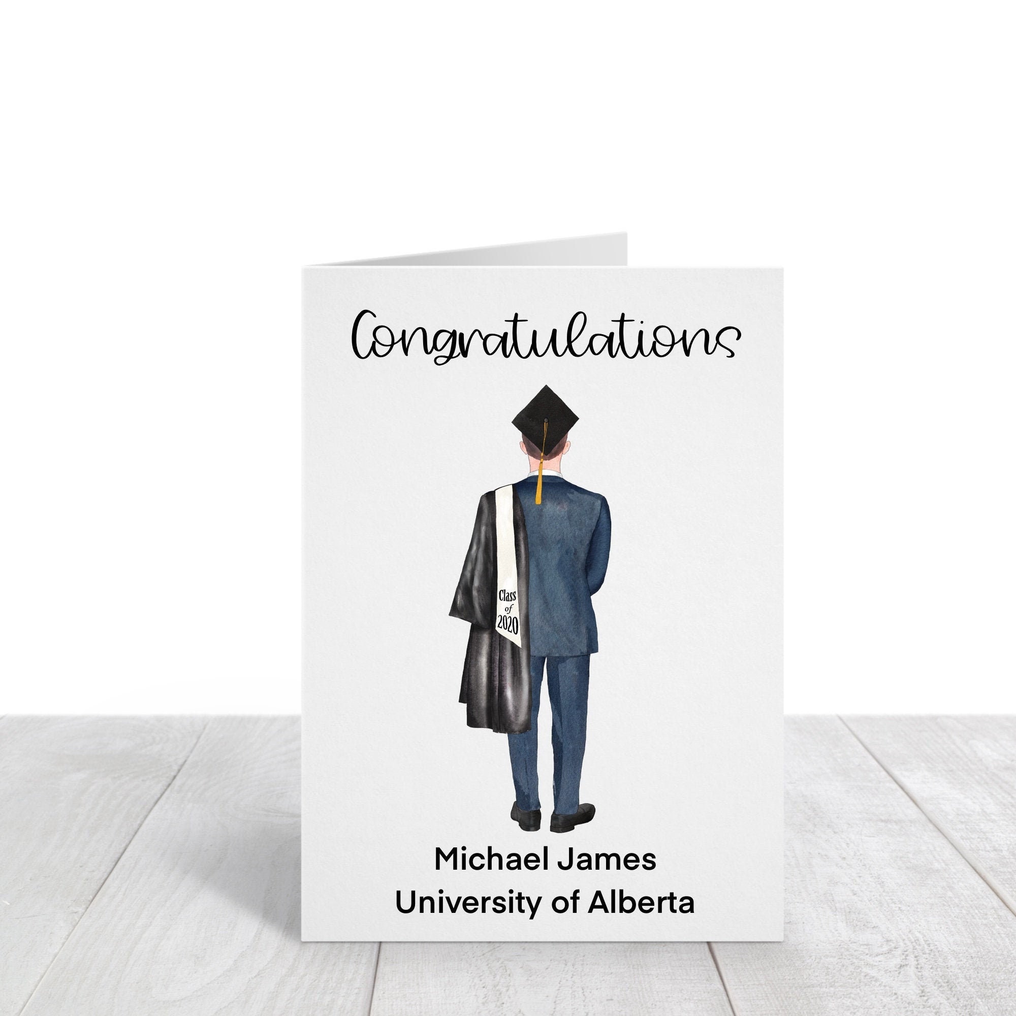 Graduation Card Custom Graduation Card Personalized | Etsy