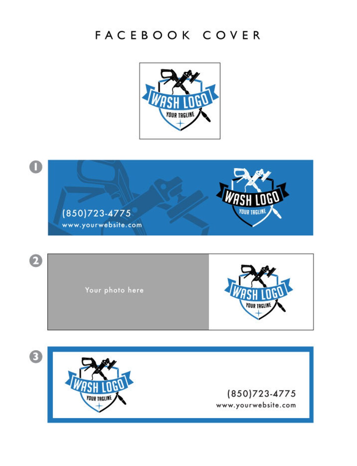 Car Wash Logo Auto Cleaning Shield Logo Auto Cleaning | Etsy