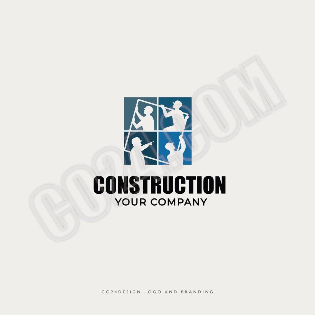 Construction Logo, Builders Logo, Home Repair Services Logo, Building ...