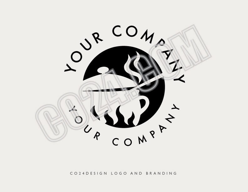 Cooking Logo Restaurant Logo Pre Made Hot Pot Logo Catering - Etsy