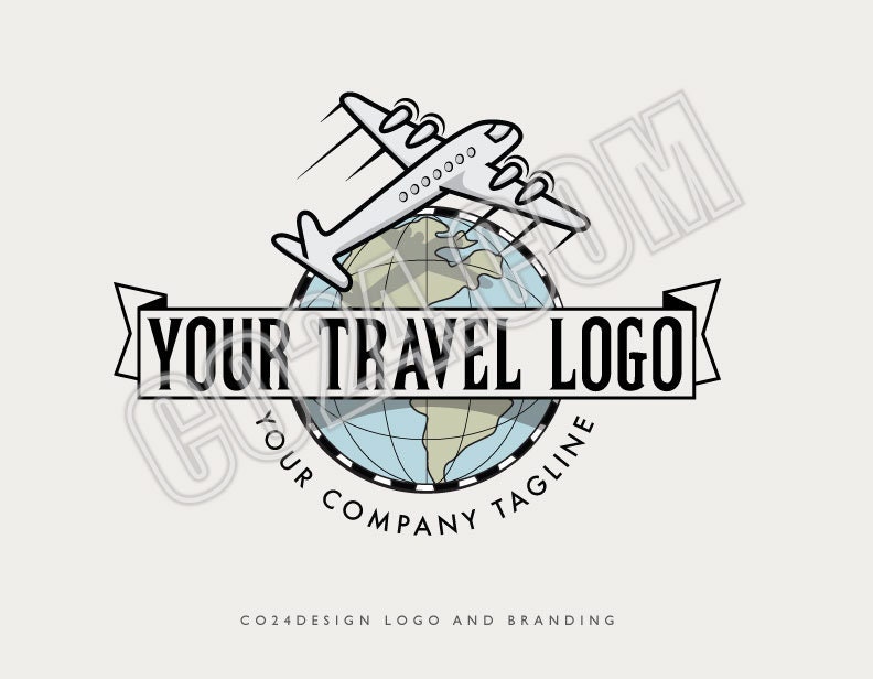 Travel Advisor Logo, World Travel Logo, Globe Logo, Travel Agent Logo ...