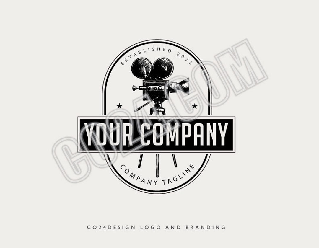 Movie Camera Logo Design