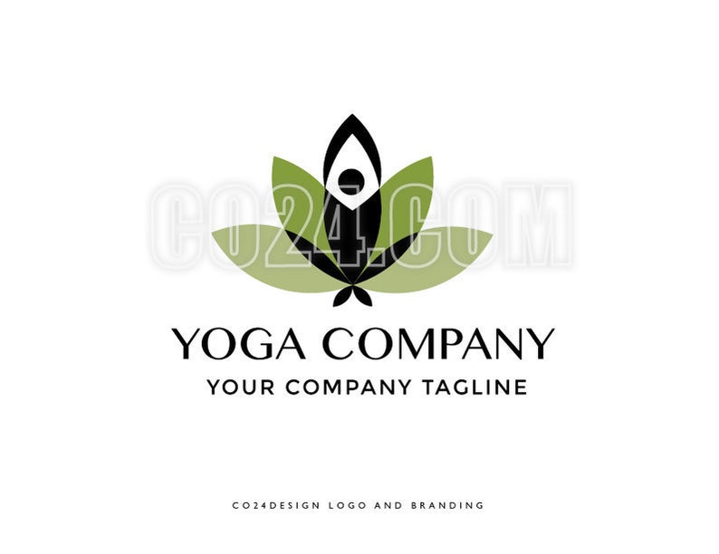 Yoga Logo Wellness Logo Well-being Logo Mindful Logo - Etsy